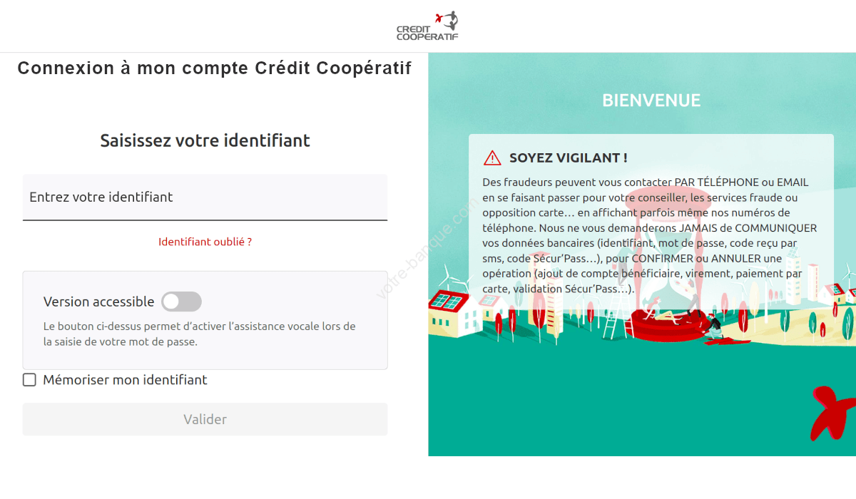 Crédit Coopératif : accédez facilement à votre compte en ligne