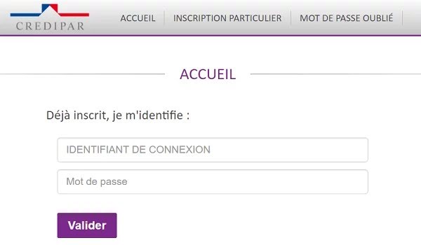 Espace client Credipar : accédez à vos comptes facilement en ligne
