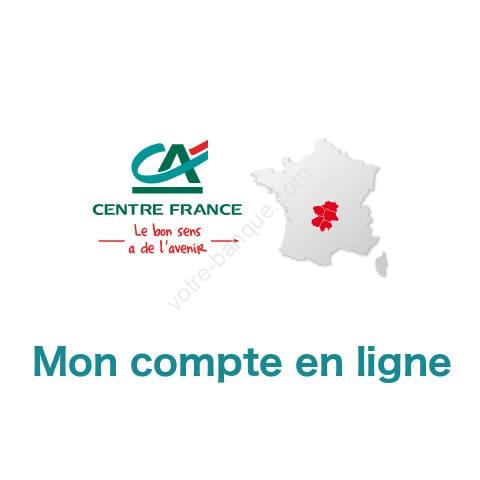 Mon compte en ligne CACF sur le site www.ca-centrefrance.fr